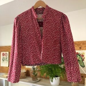 Jackets & Coats | Vintage Cherry Jacket | Poshmark